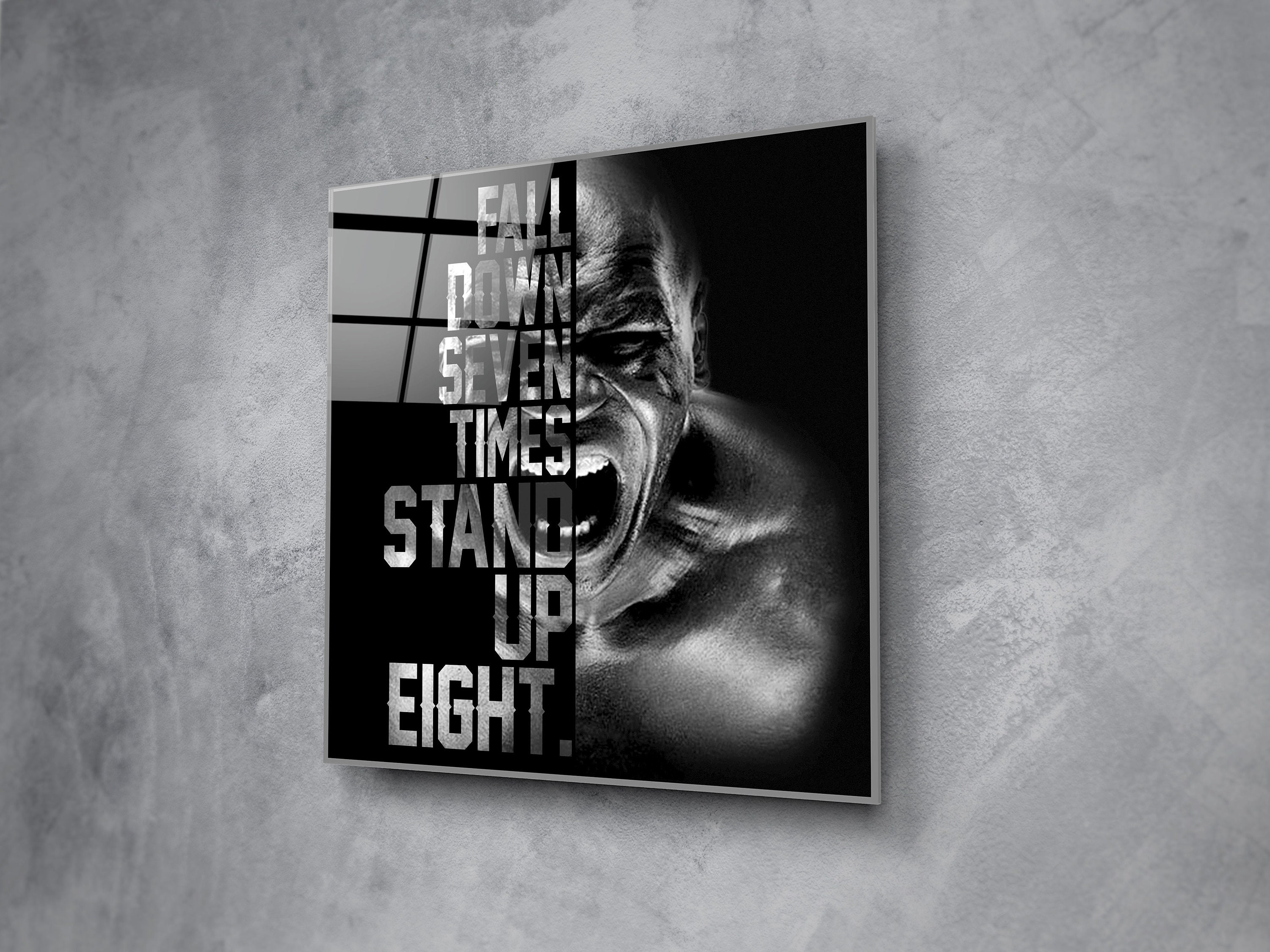 Full Motivation Wall Art Plexyglass Wall Art Ready to Hang - Etsy