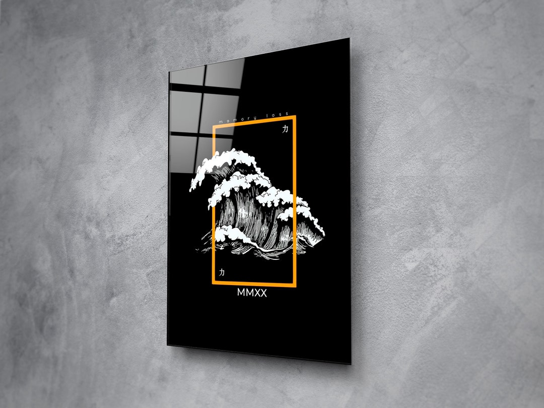 Japanese Wall Decoration Plexy Glass Art Print on Plexy - Etsy