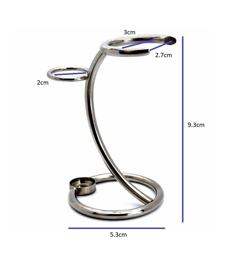 Shaving Stands for Men, Straight Razor Stand Curved Razor Stand Shaving ...