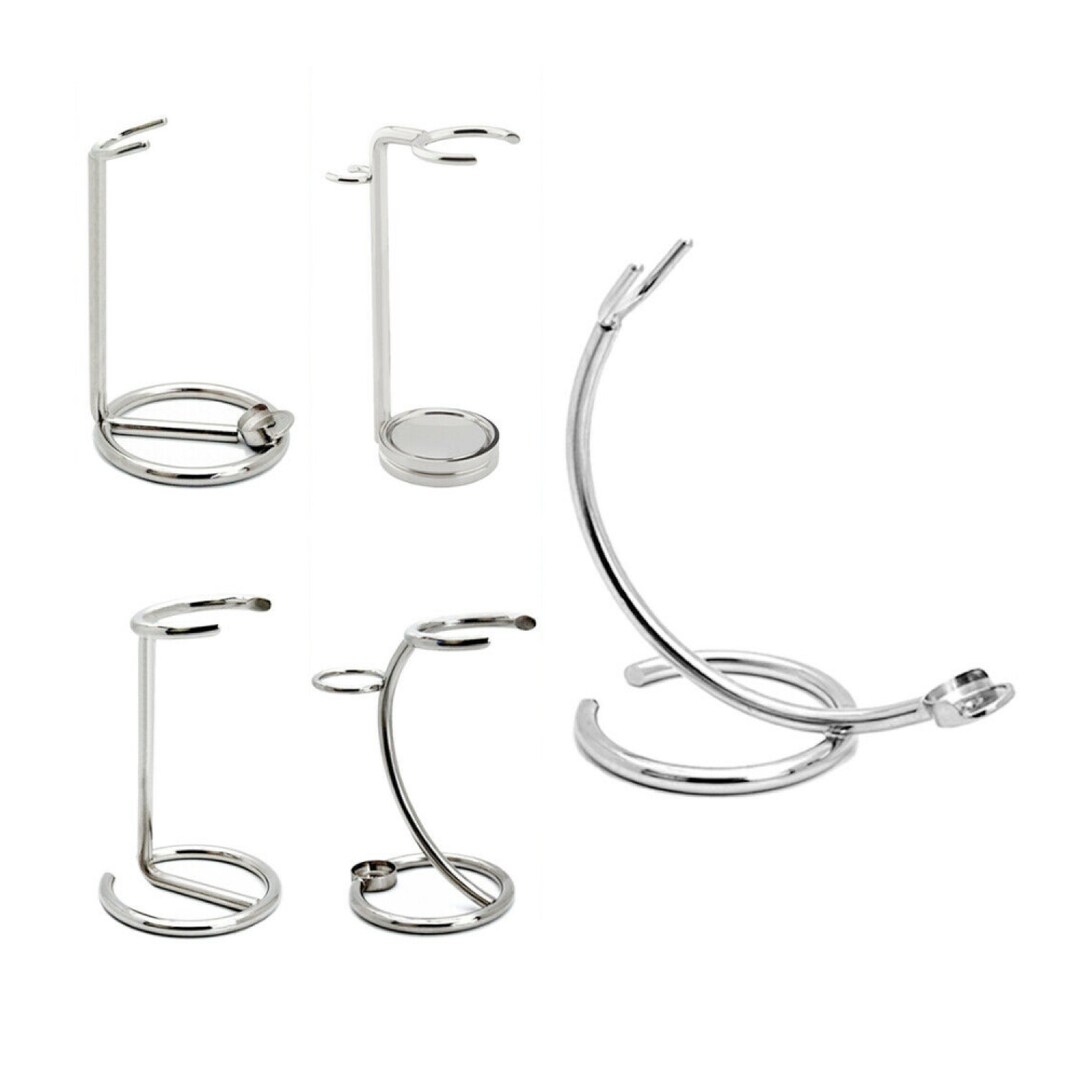 Shaving Stands for Men, Straight Razor Stand Curved Razor Stand Shaving ...