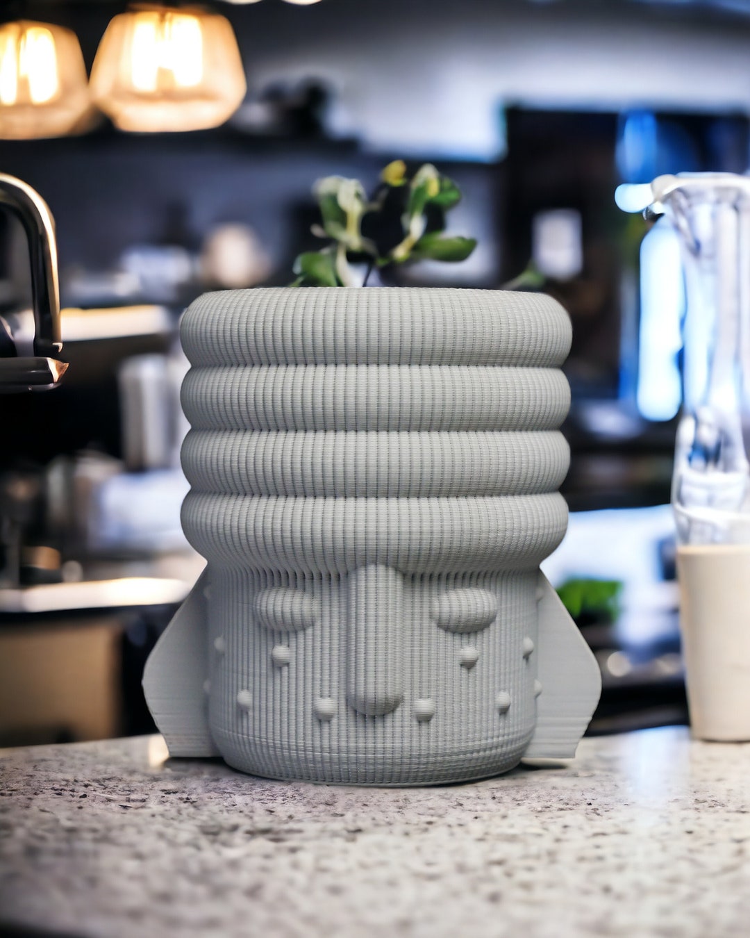 Focus Desk Plant Pot: Playful and Practical Small Planter, Succulents ...