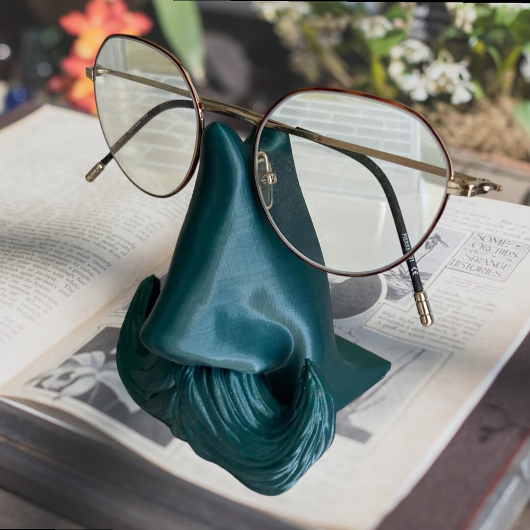 Nose & Mustache Glasses Holder, Sunglasses Stand, Eyeglass Rest, Home ...