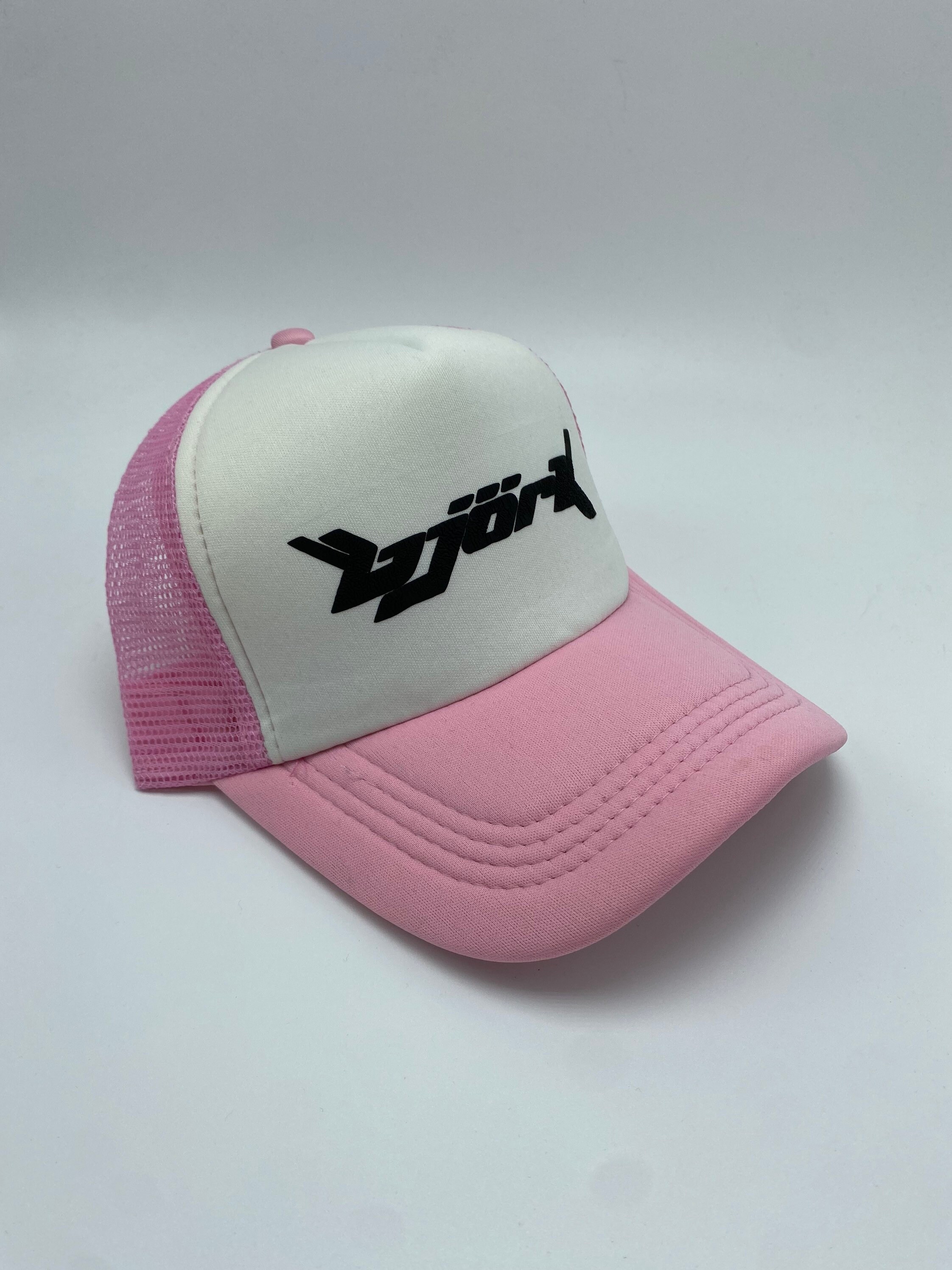 Bjork Björk Logo Inspired Puff Print Trucker Hat Tour Merch - Etsy