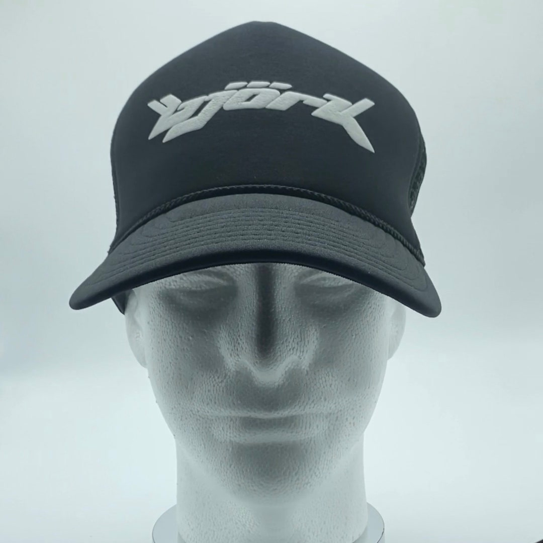 Bjork Björk Logo Inspired Puff Print Trucker Hat Tour Merch - Etsy