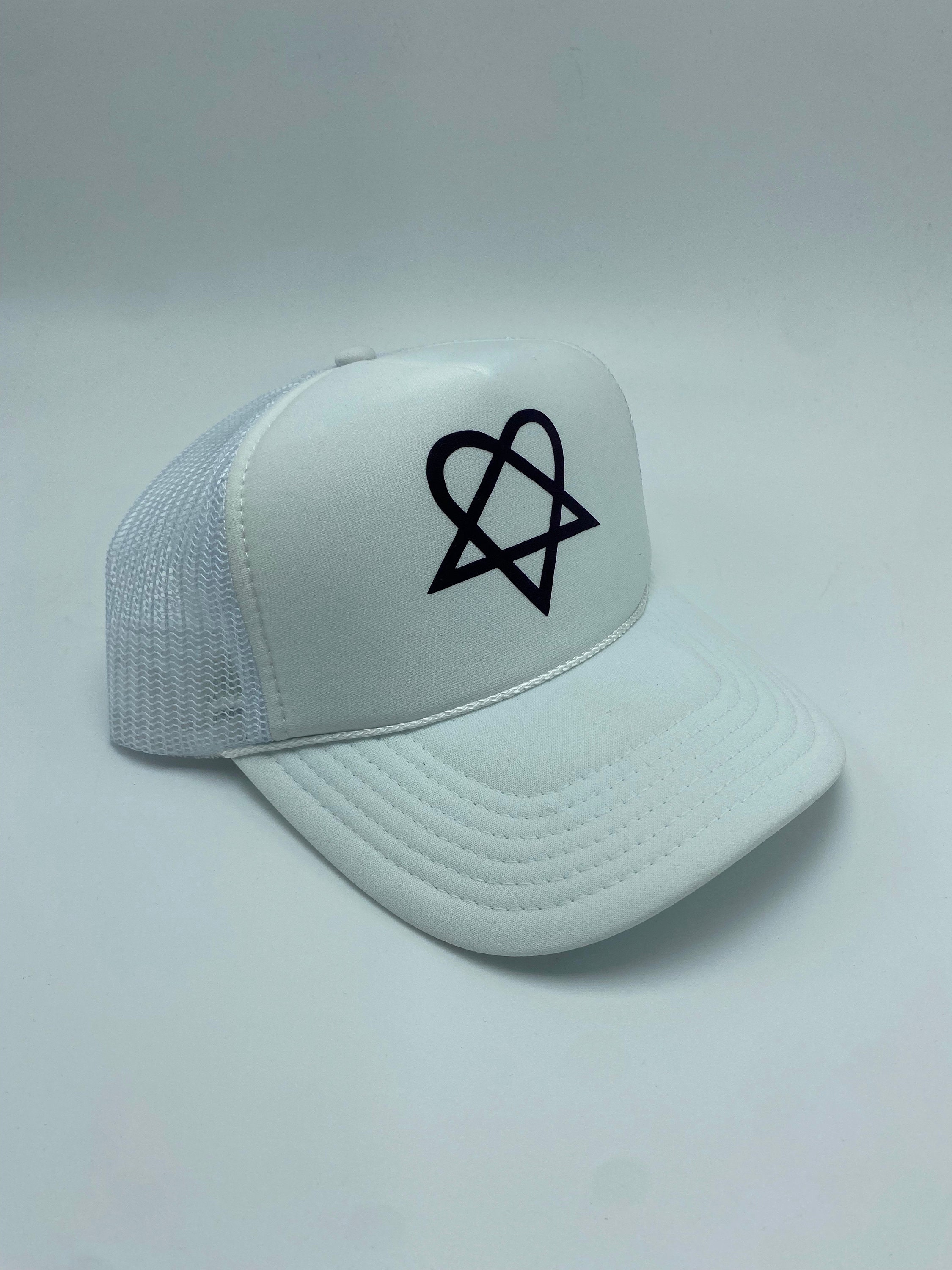 Playboi Carti Whole Lotta Red Opium Heart Star Inspired Trucker Hat ...