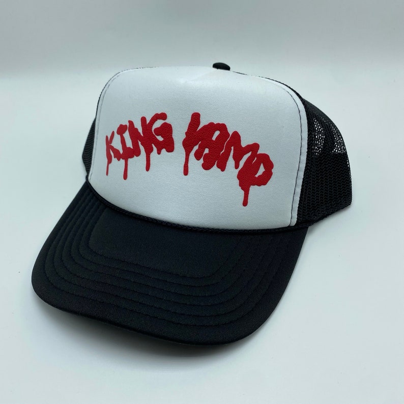 Playboi Carti Whole Lotta Red King Vamp Opium Inspired Trucker Hat Tour ...
