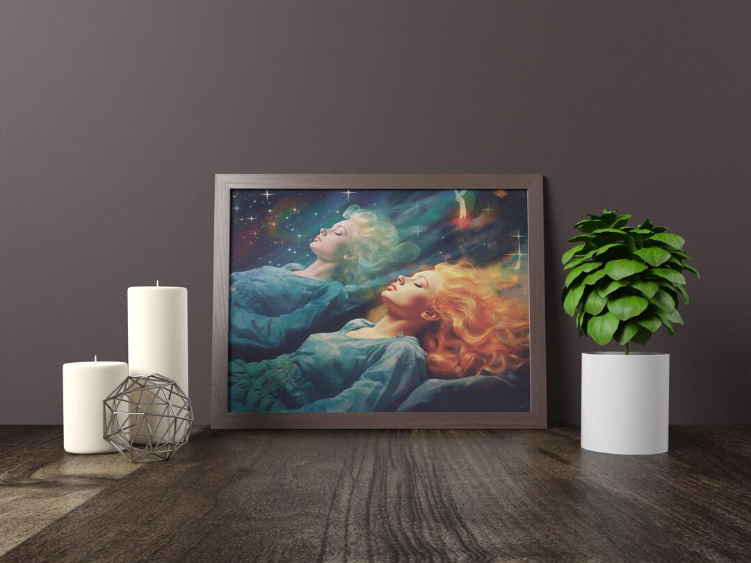 Astral Projection Poster Lucid Dreaming Wall Art Astral Travel ...