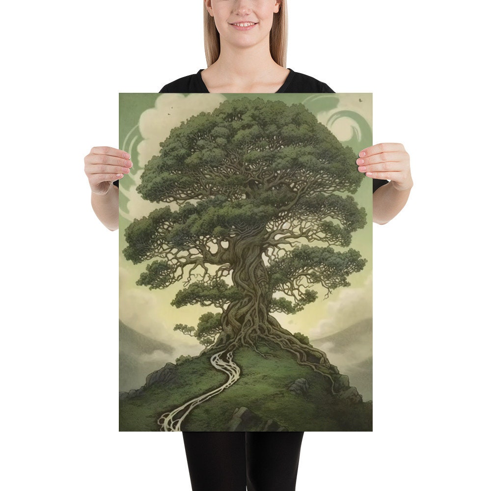 Celtic Tree of Life Irish Tree of Life Viking Tree of Life Wall Art ...