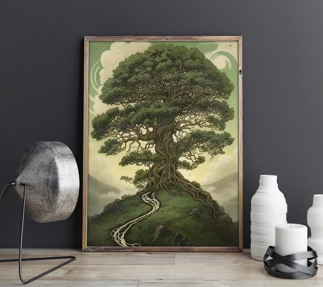Celtic Tree of Life Irish Tree of Life Viking Tree of Life Wall Art ...