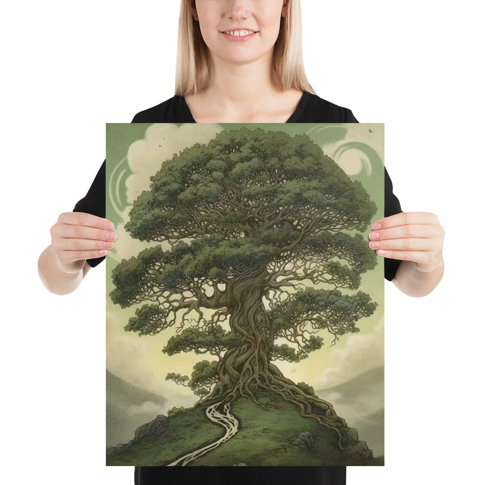 Celtic Tree of Life Irish Tree of Life Viking Tree of Life Wall Art ...