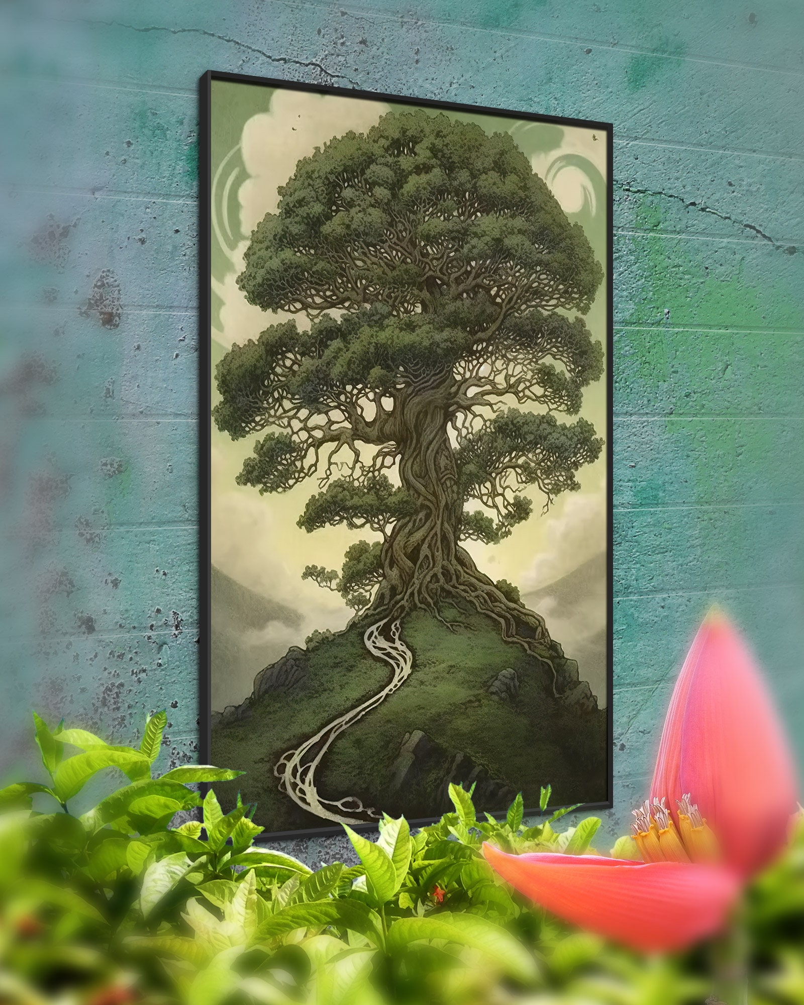 Celtic Tree of Life Irish Tree of Life Viking Tree of Life Wall Art ...