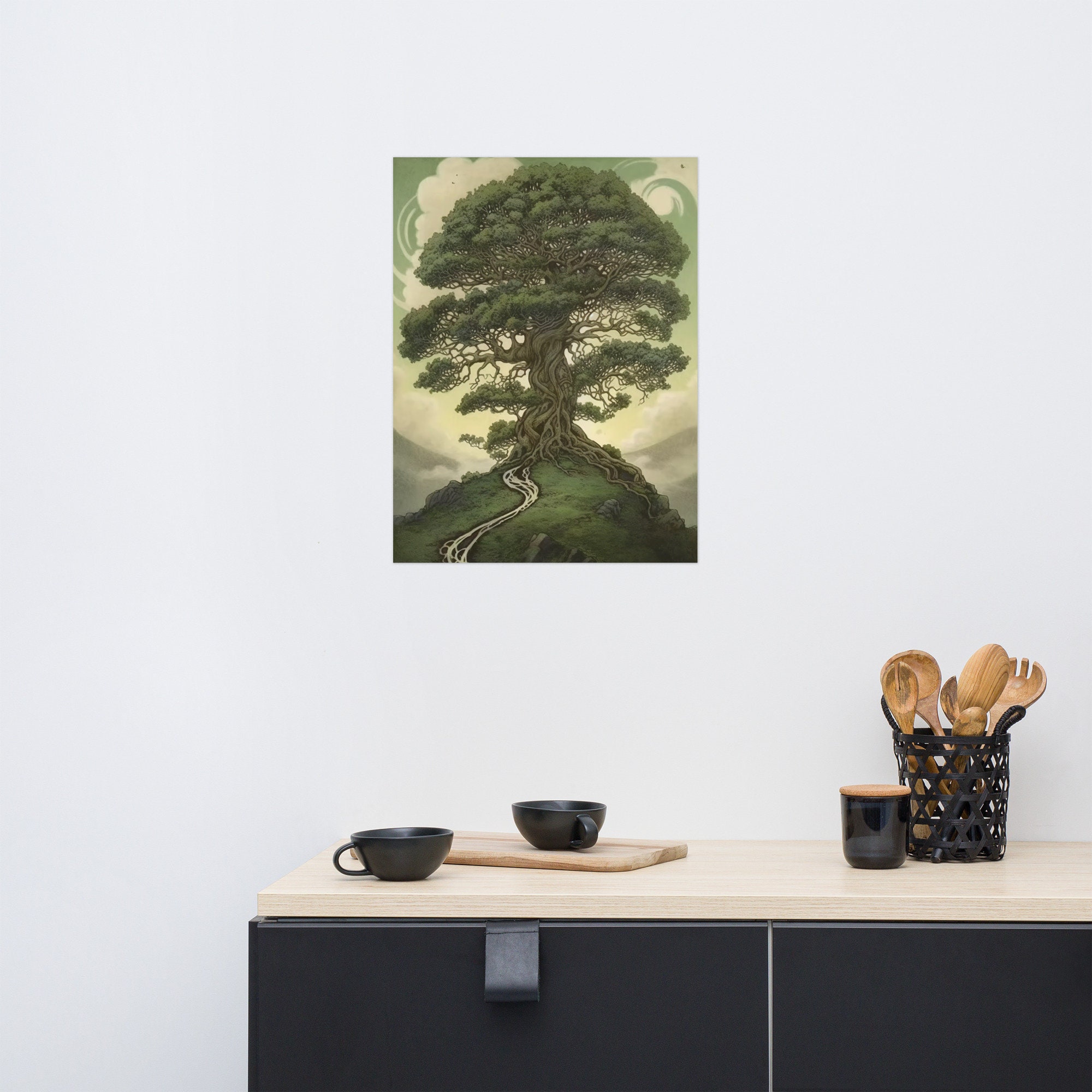Celtic Tree of Life Irish Tree of Life Viking Tree of Life Wall Art ...