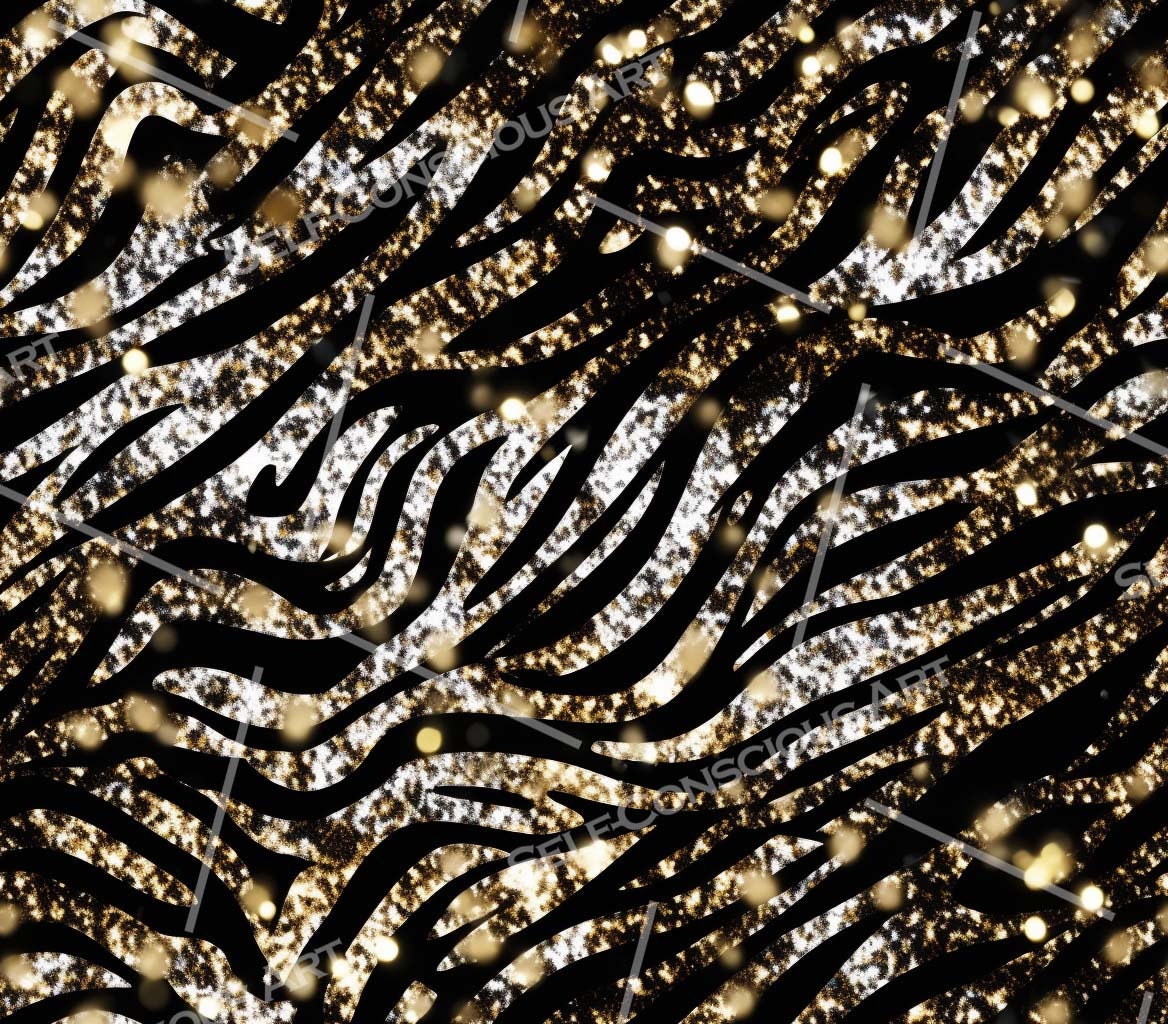 Zebra Glitter Tumbler Wrap Png Seamless Design Seamless Tumbler ...