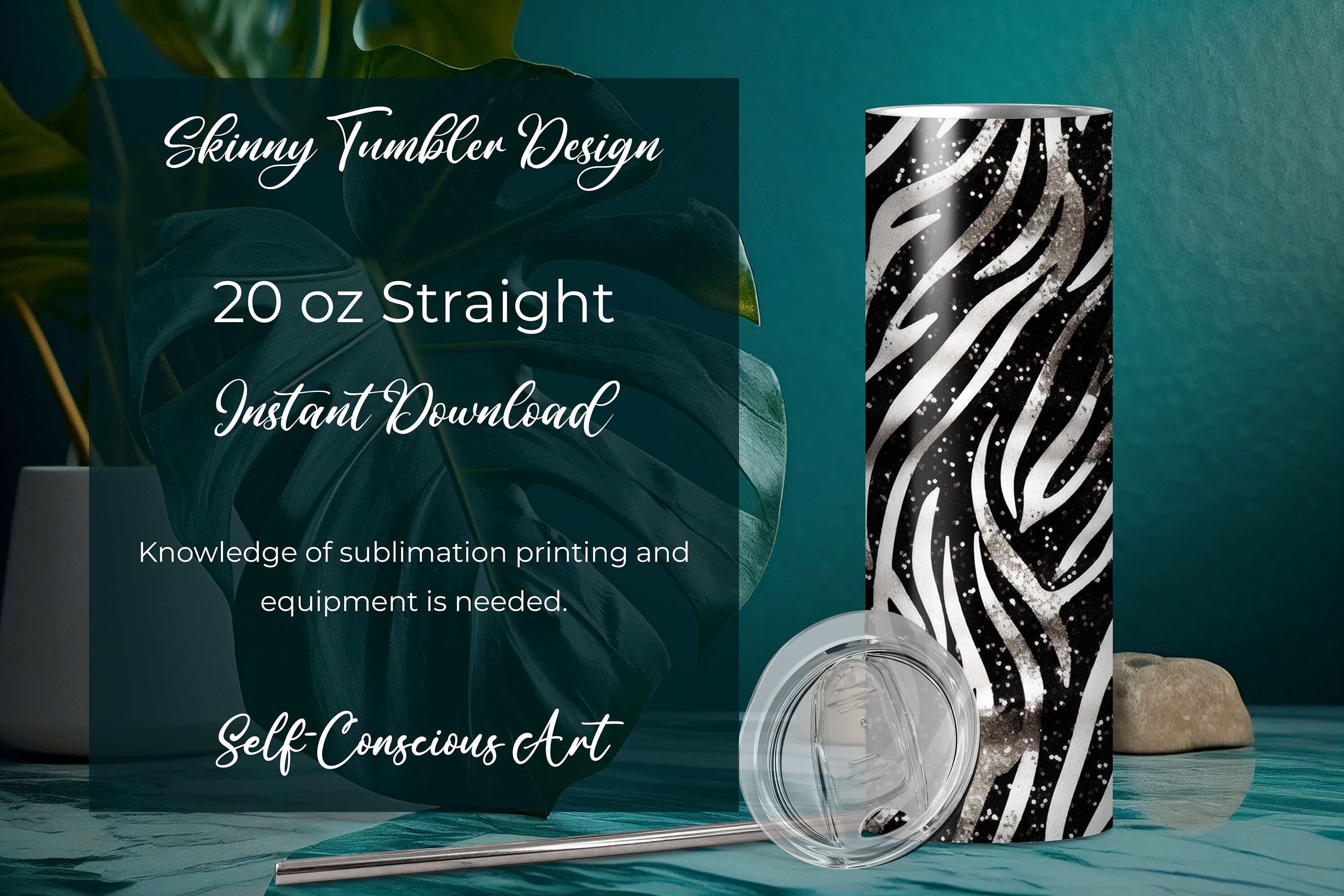 Zebra Glitter Tumbler Wrap Png Seamless Design Seamless Tumbler ...