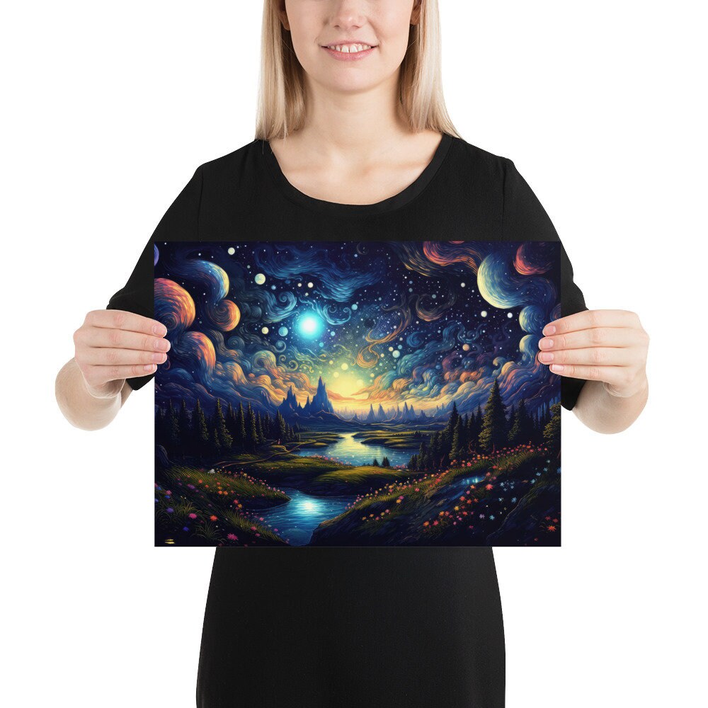 Surreal Wall Art Surreal Painting Psychedelic Wall Art Psychedelic Art ...