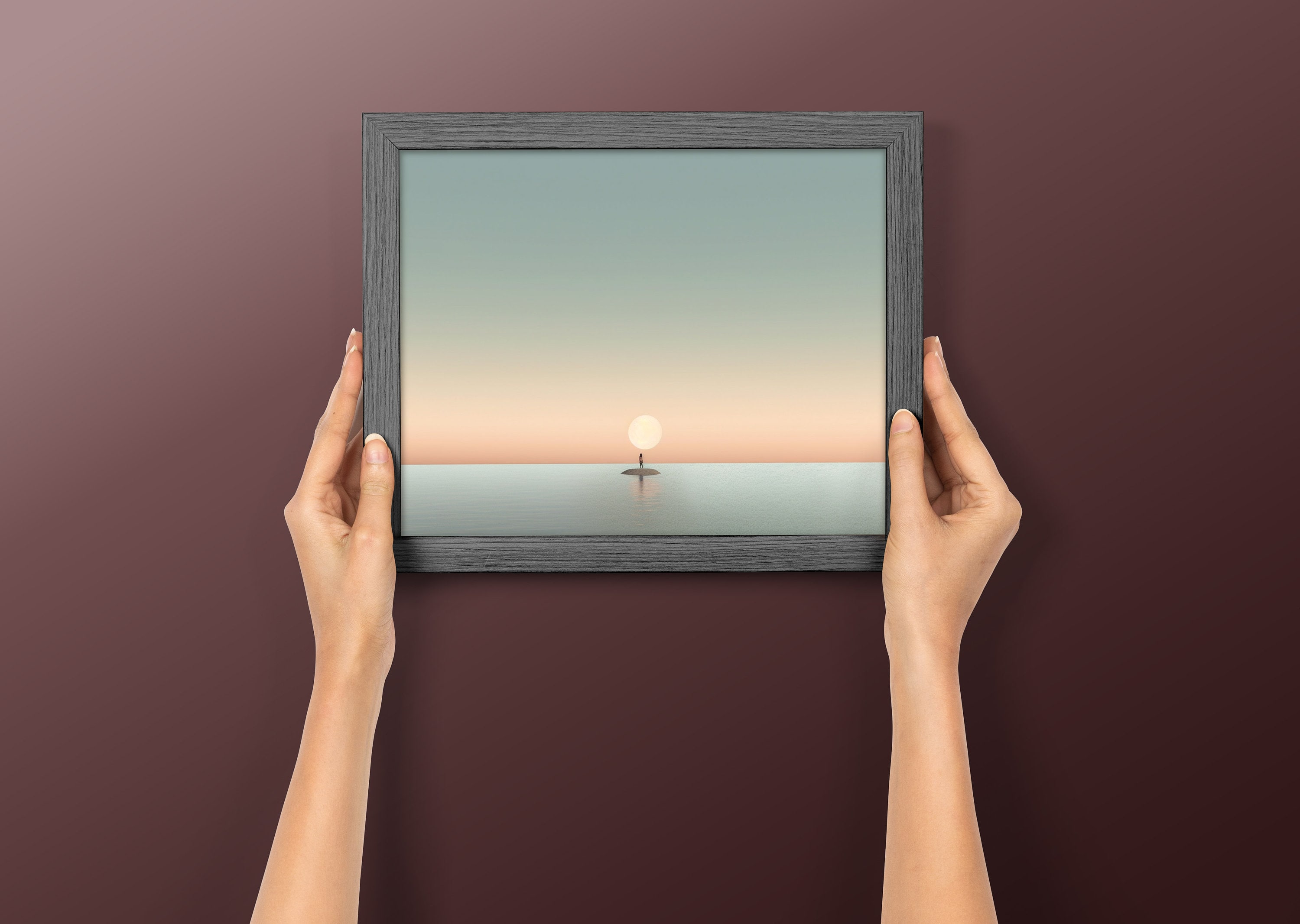 Mindfulness Poster Zen Wall Art Meditation Poster for Yoga Studio Decor ...