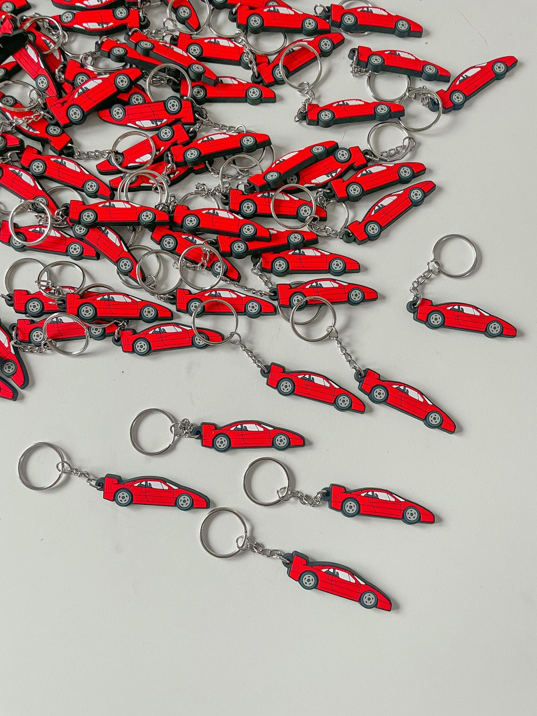 Ferrari F40 Keychain - Etsy