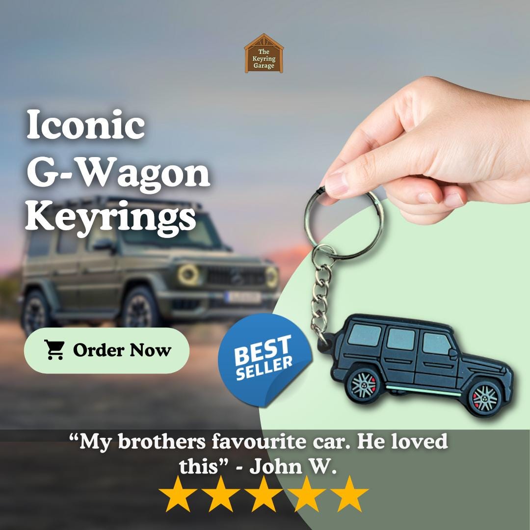 Mercedes G Wagon Keyring - Etsy