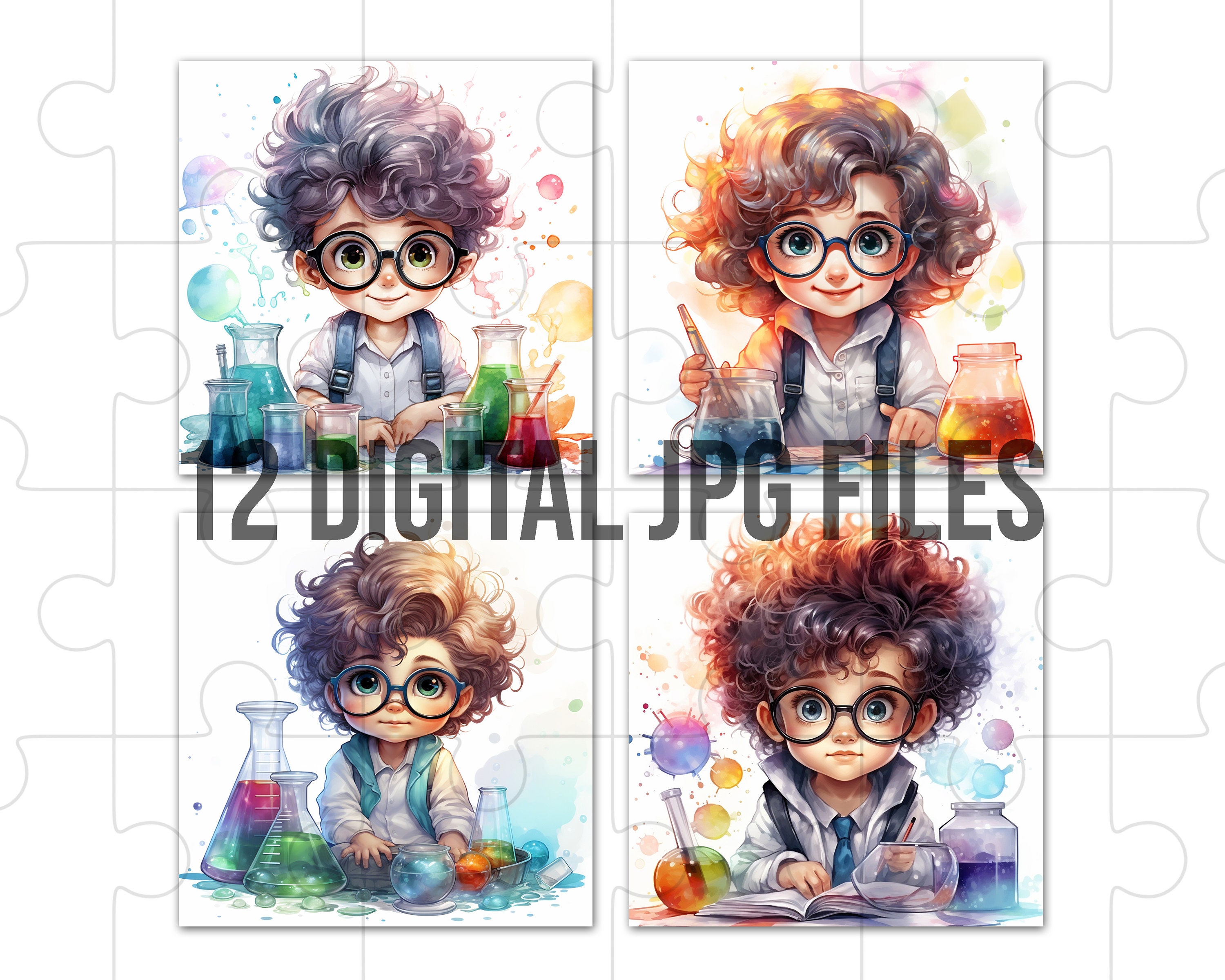 Science Classroom Printable Wall Art, Instant Download Scientist ...