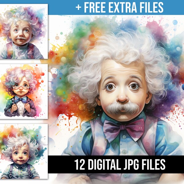 Albert Einstein Tongue Poster - Etsy