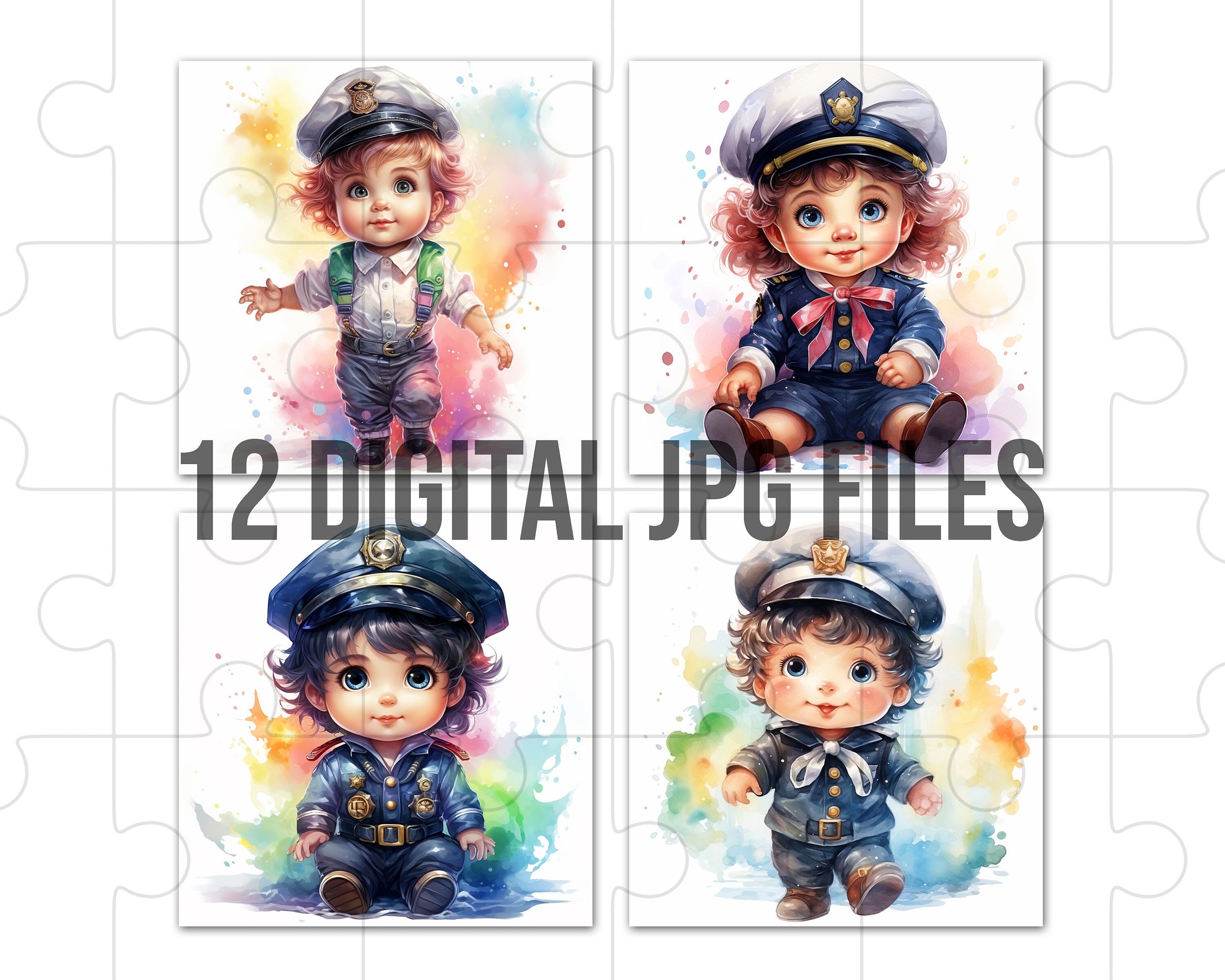 Police Child Wall Art Police Wall Art Police Print Boys - Etsy