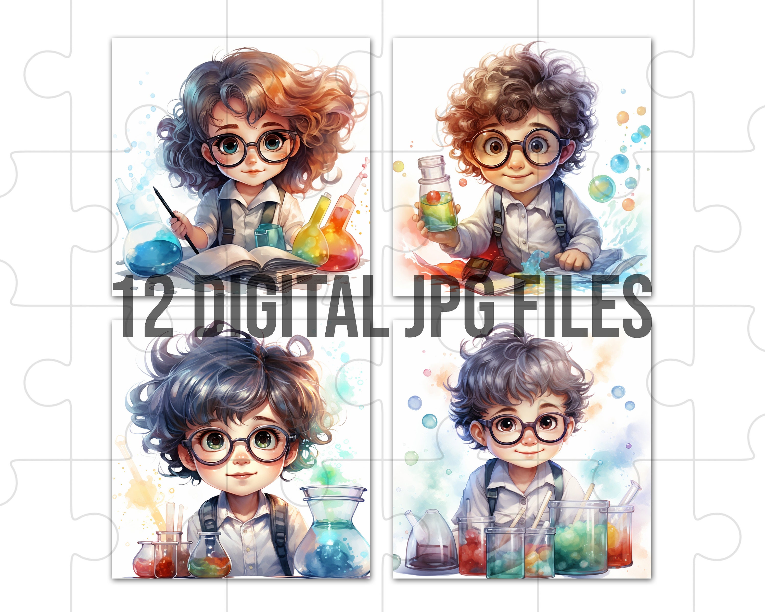 Science Classroom Printable Wall Art, Instant Download Scientist ...