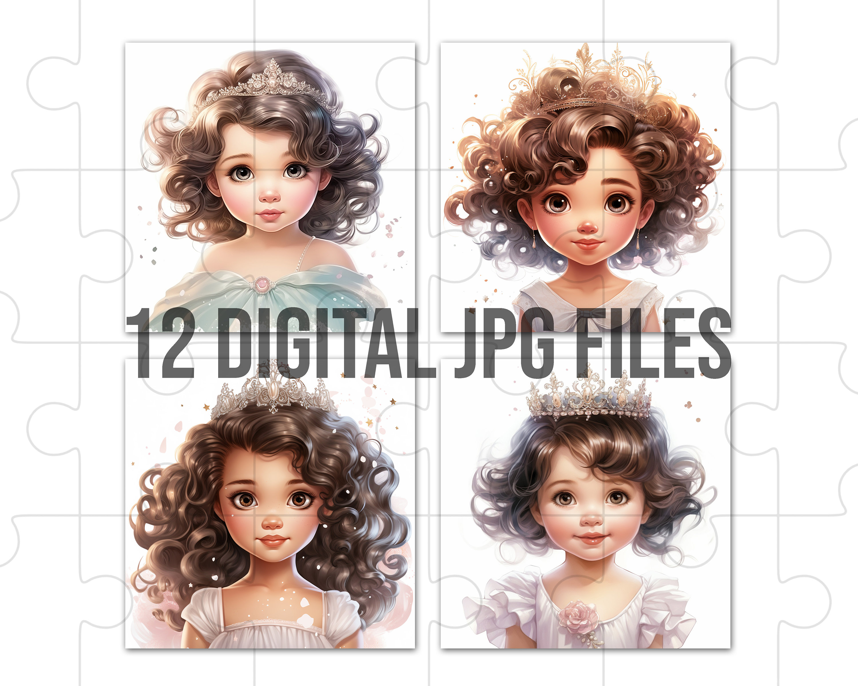 Princess Wall Art, Princess Baby Shower, Princess Wall Decor, Princess ...