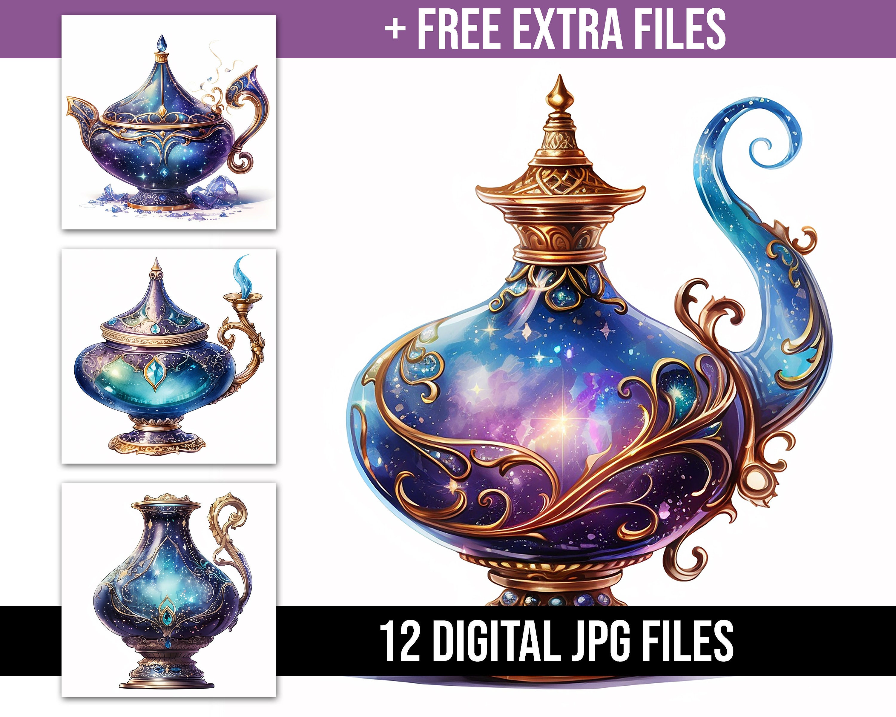 Clipart Genie Bottle