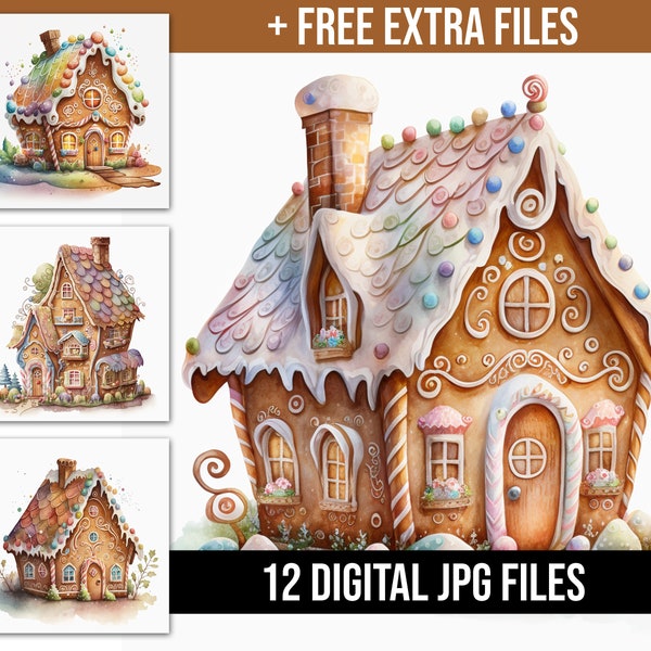 Gingerbread Wall Art - Etsy