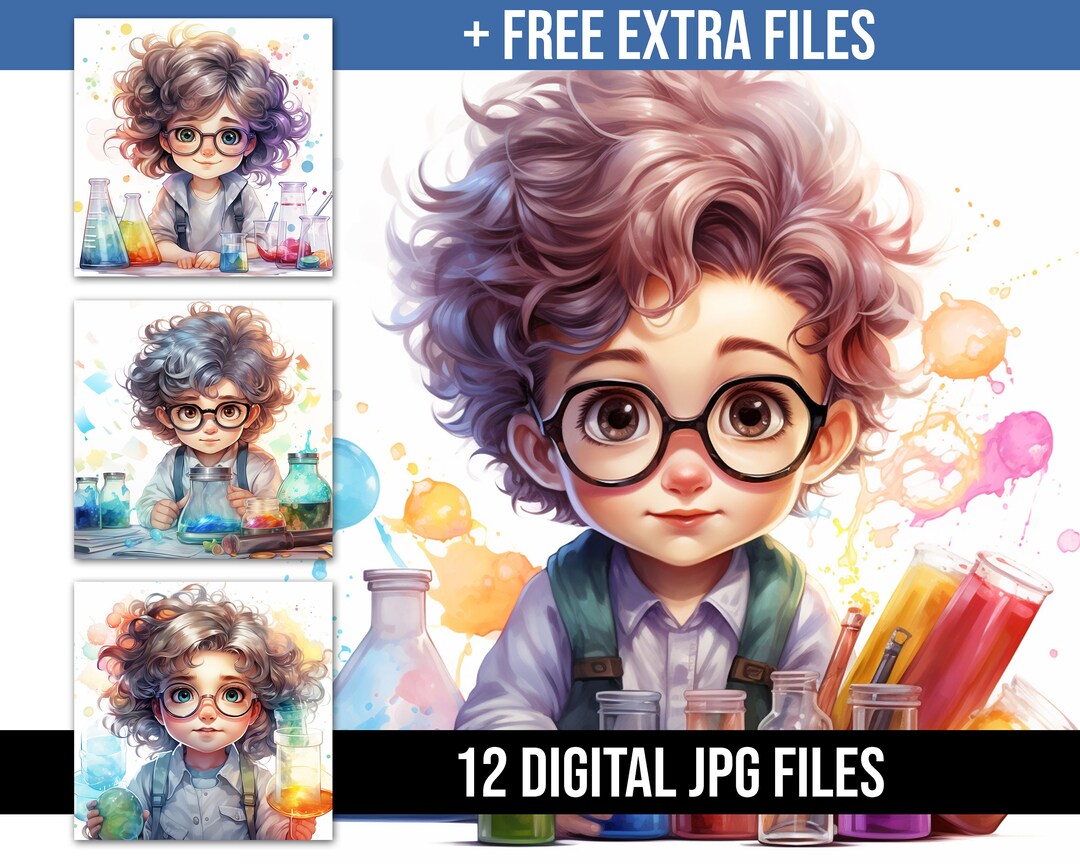 Science Classroom Printable Wall Art, Instant Download Scientist ...