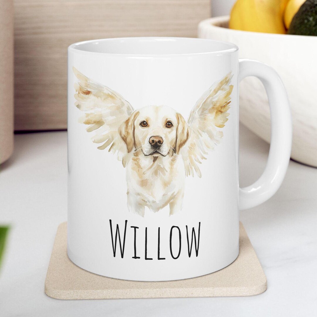 Labrador Retriever Mug, Pet Loss Memorial Gift, Dog Lover Coffee Cup ...