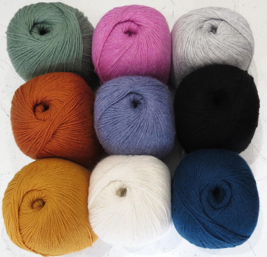 100% Pure Cashmere Yarn. Variety of Colours. Beautifully Soft and ...