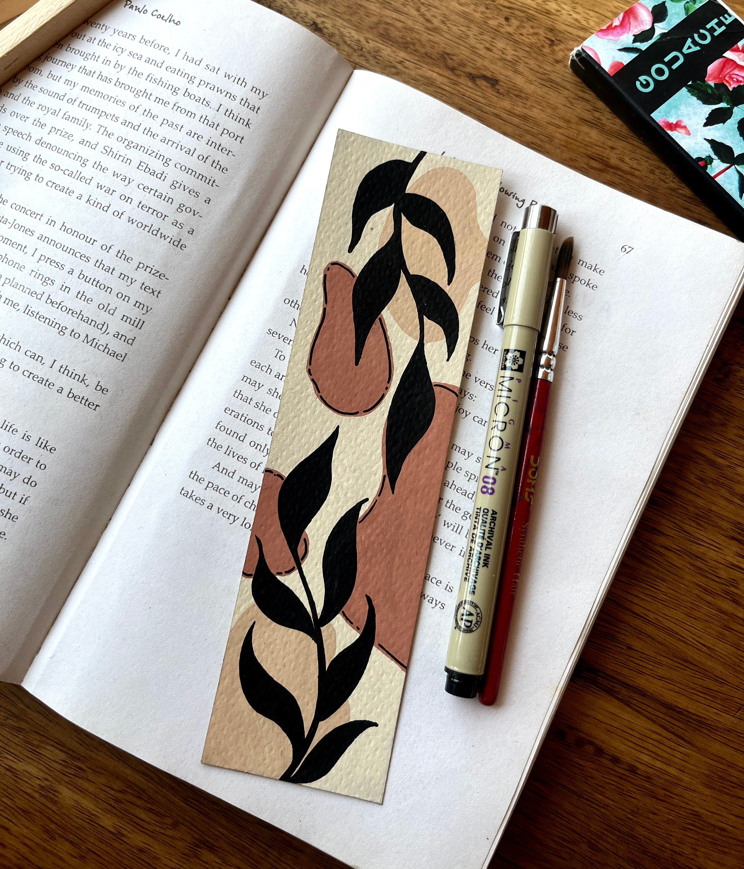 Minimal Boho Aesthetic Bookmark Gift for Book Lovers College/ School ...