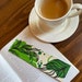 Minimal Green Aesthetic Bookmark Boho Style Bookmark Gift for Book ...