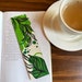 Minimal Green Aesthetic Bookmark Boho Style Bookmark Gift for Book ...