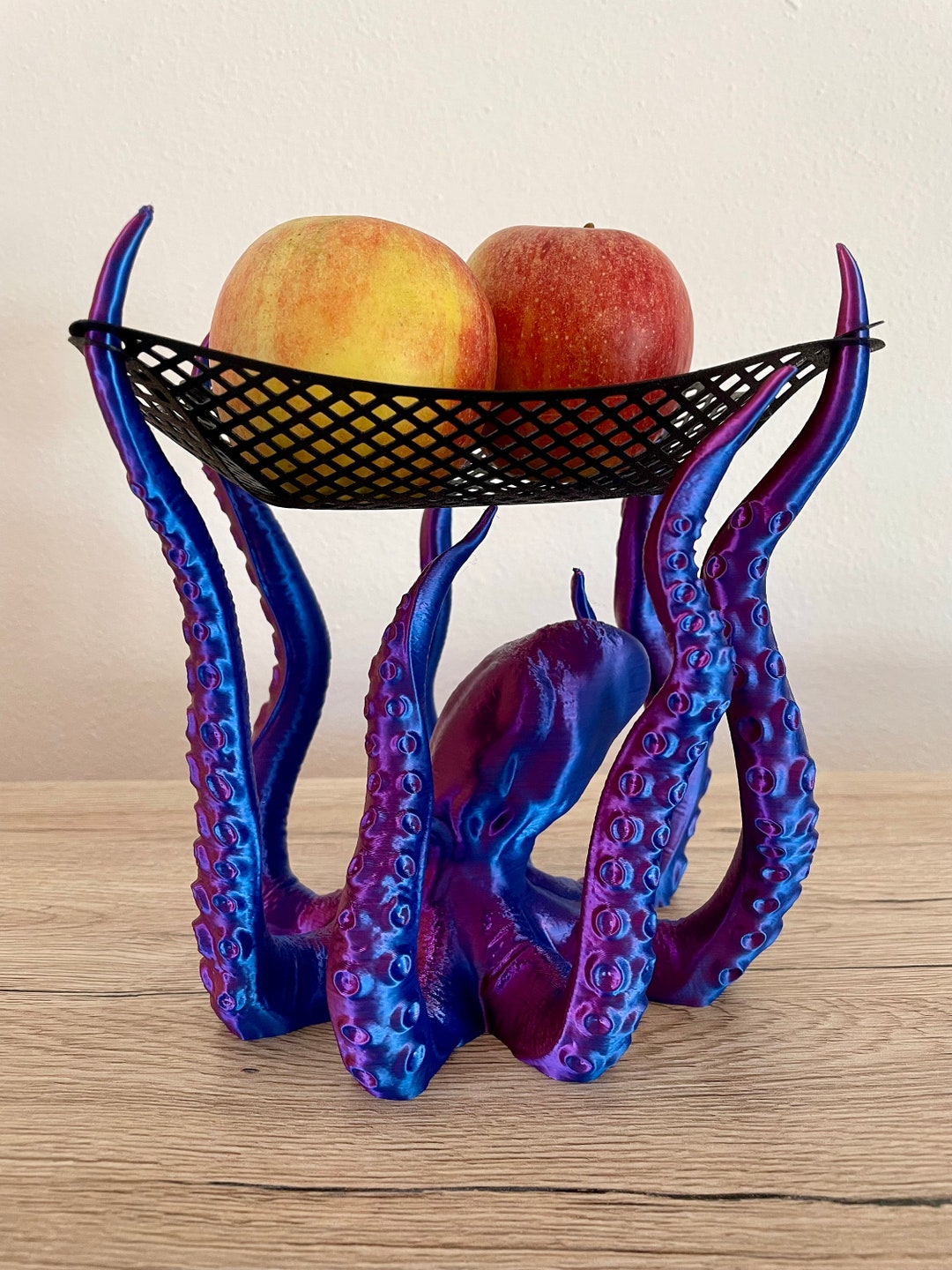 Fruit Bowl in Octopus Look, Octopus Fruit Bowl, Kitchen Storage ...