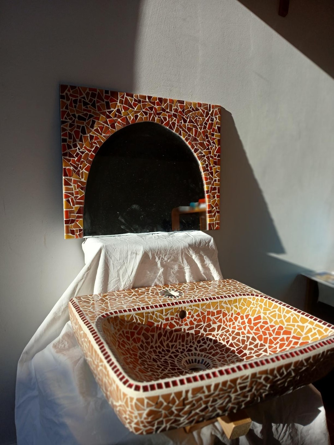 Terracotta Mirror - Colors of Provence - Etsy