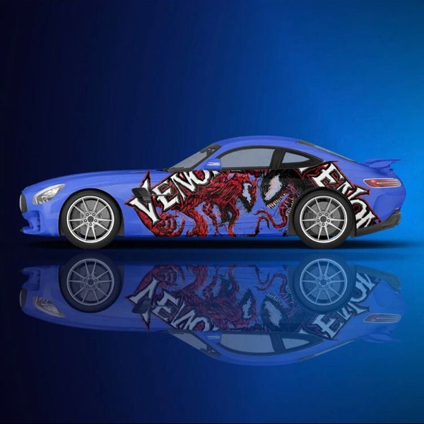 Venom Car Wrap - Etsy