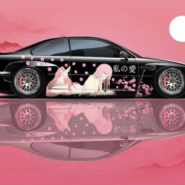 Anime Car Wrap - Etsy