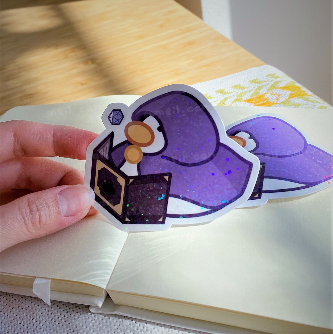 Duckgeon Master (dungeon Master Duck) Holographic Die Cut Sticker- Duck ...
