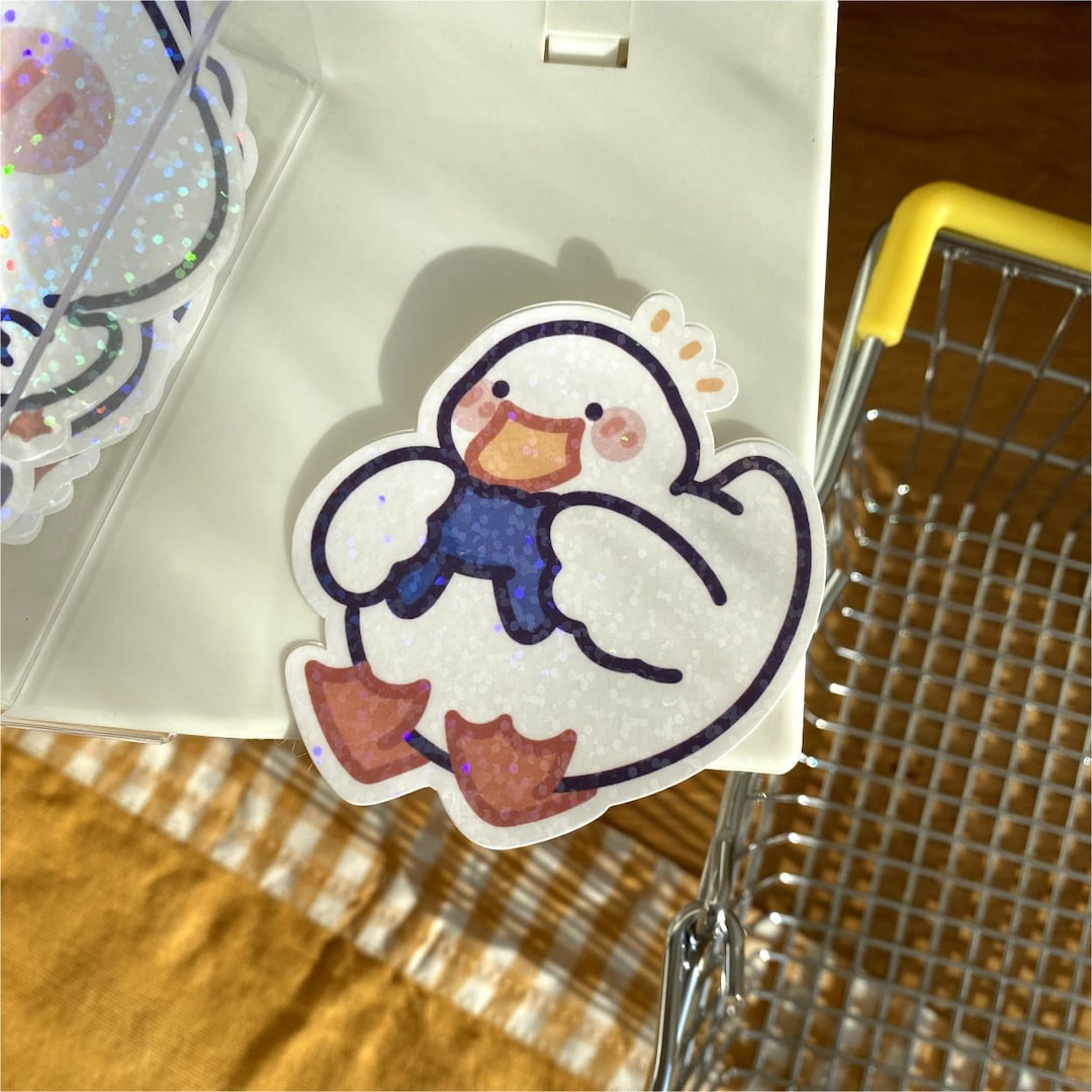 Gaming Duckie Die Cut Sticker Duck Stickers Cute - Etsy UK