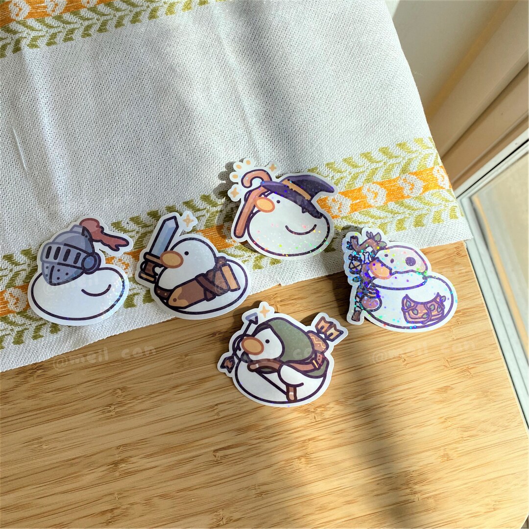 Rpg Duckies Vol. 1 - Holographic Die Cut Sticker Bundle / Separate ...