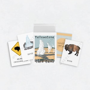 Printable Yellowstone National Park Activities for Kids - Etsy