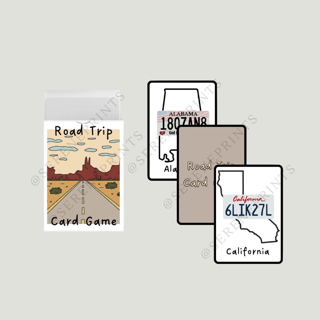 Road Trip Booklet and Activities for Kids | Digital Download - Etsy