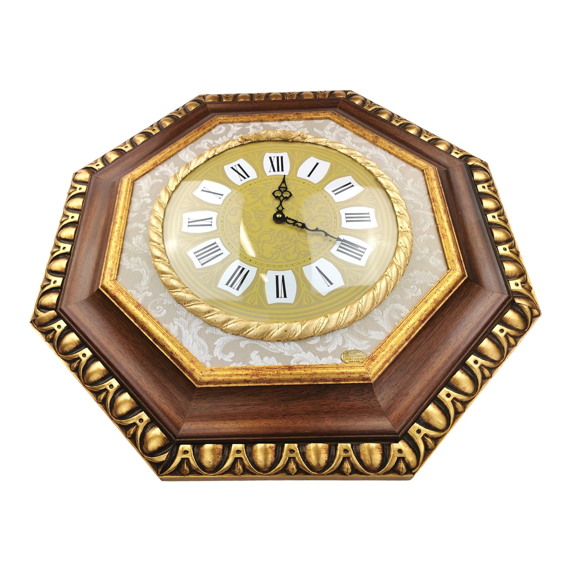Handmade Wall Clock, Craftsman Clock, Unique Orologio Da Parete Con ...