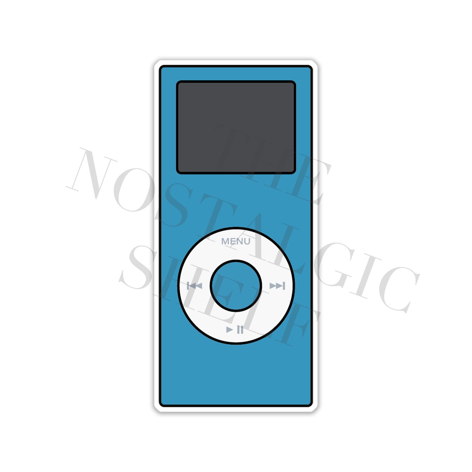 Music Player Sticker - Etsy