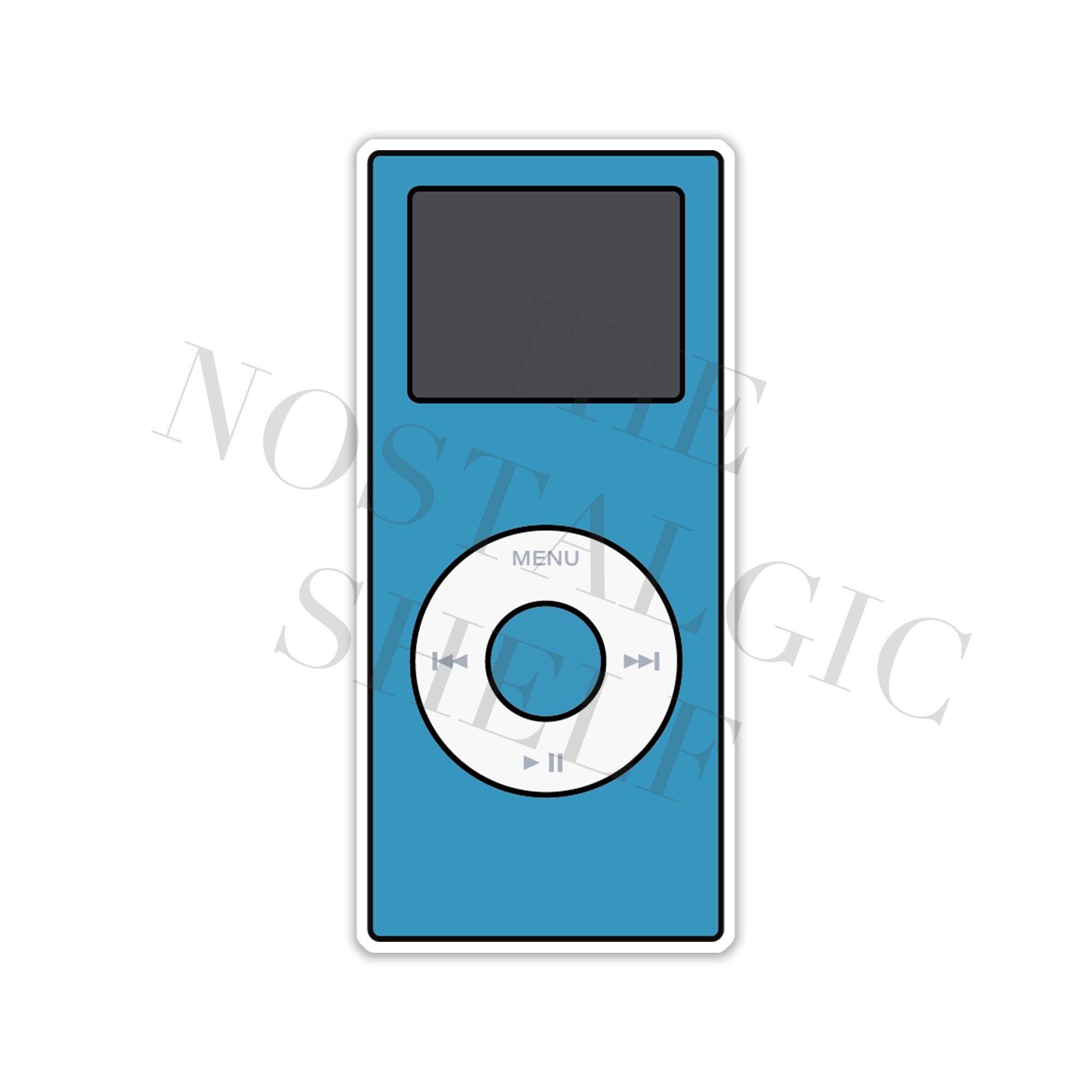 Music Player Sticker - Etsy