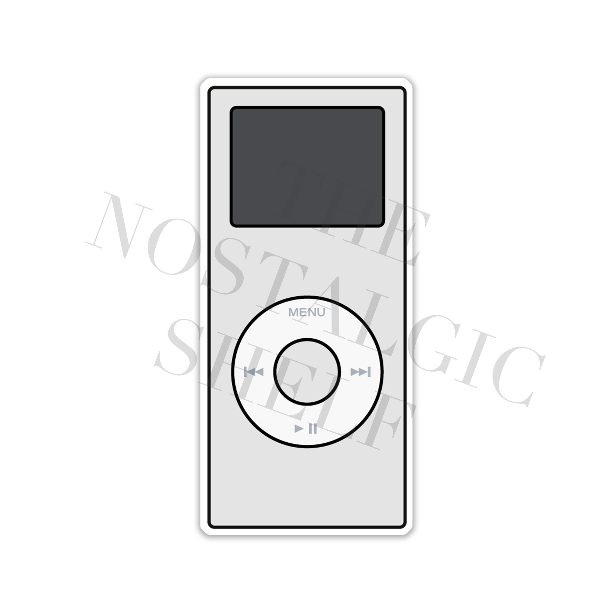 Music Player Sticker - Etsy