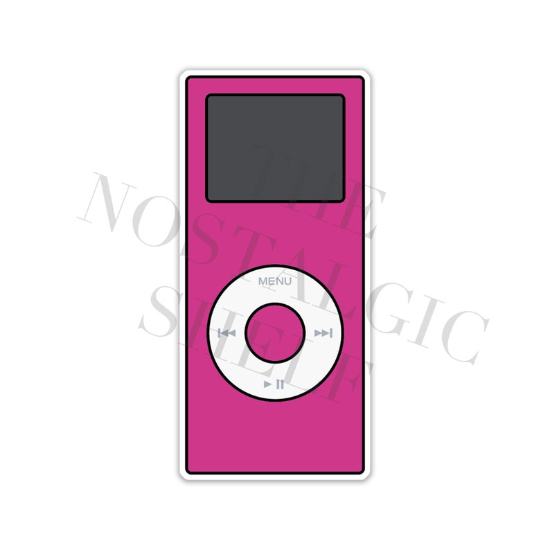 Music Player Sticker - Etsy