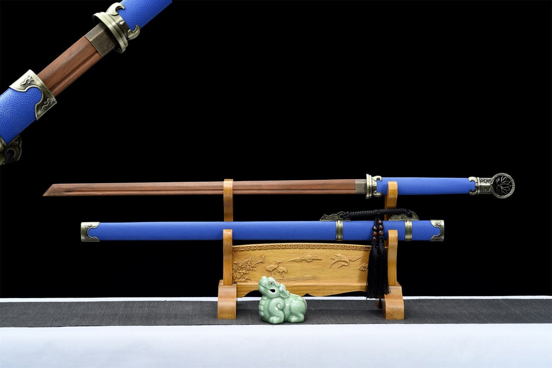 Handmade Wooden Chinese Sword Unsharp Sword Practice Katana - Etsy